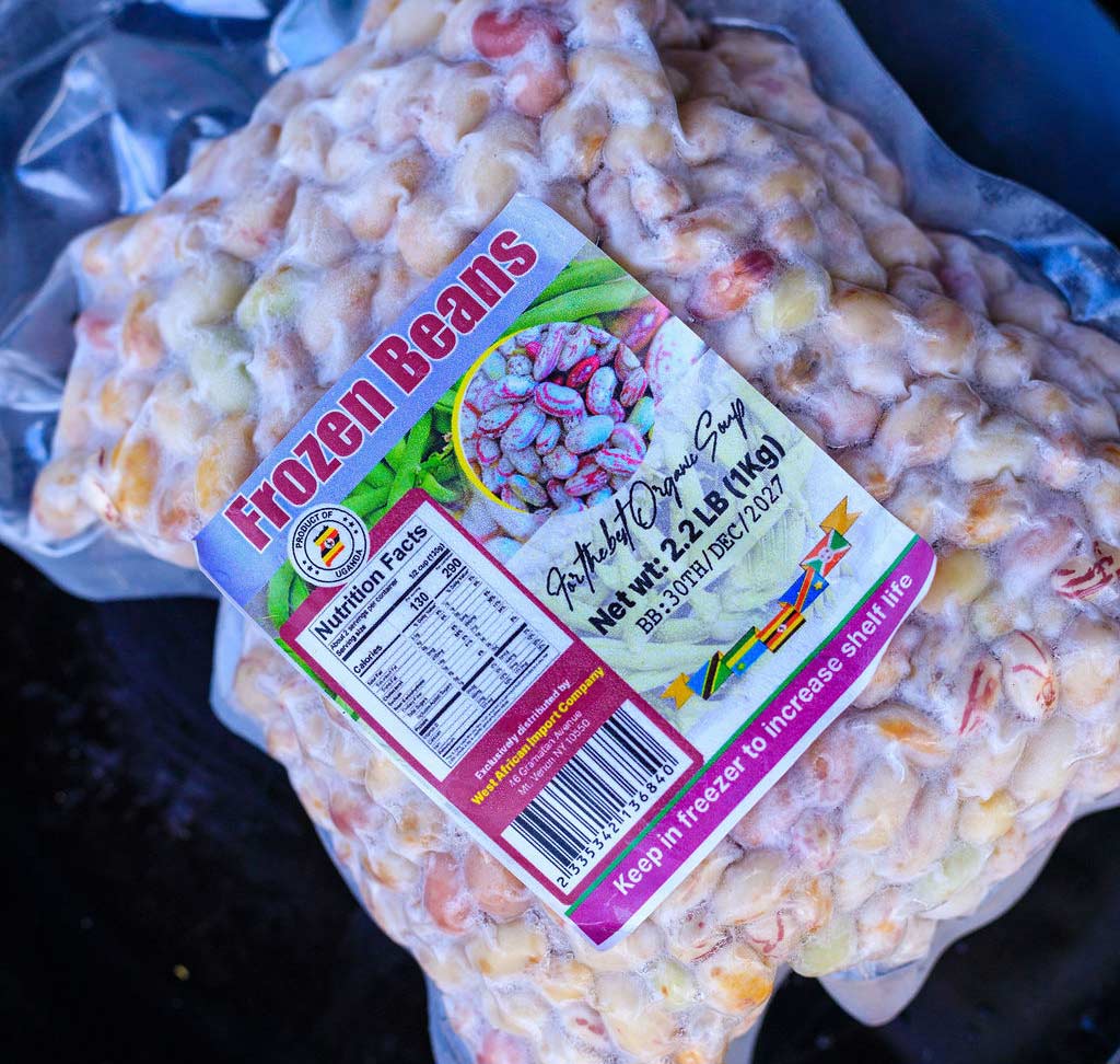 Fresh Frozen Beans - Dainty Wild & Organic Foods